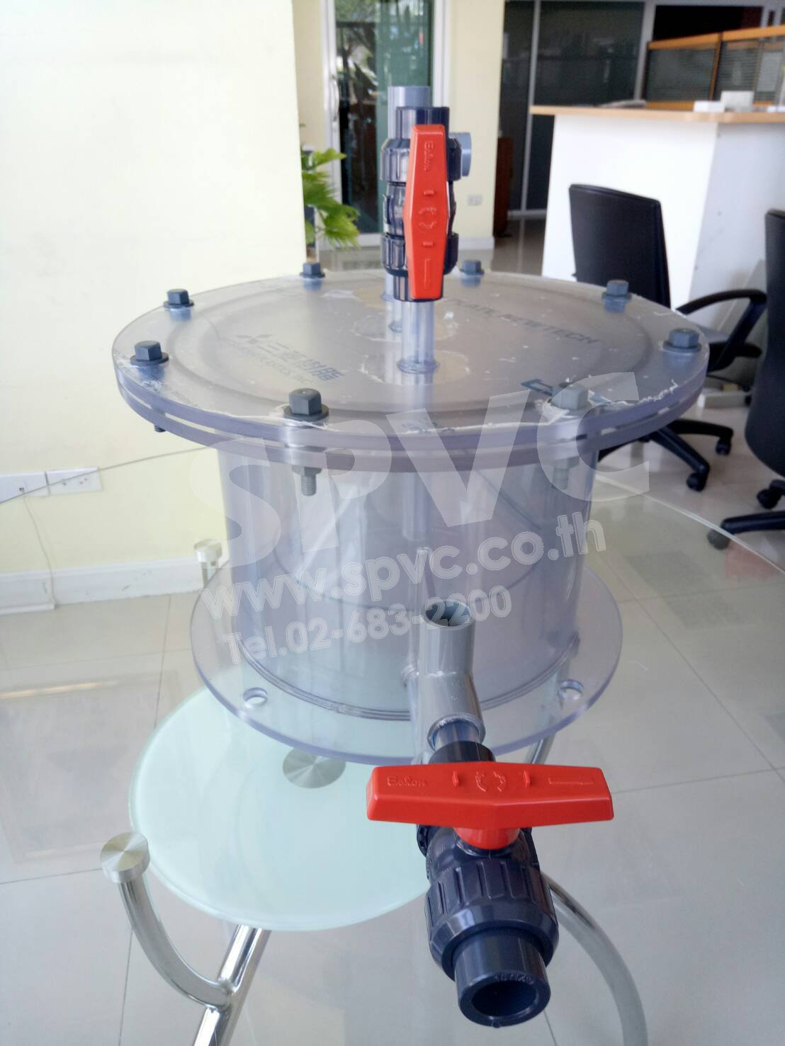 ถัง พีวีซี สีใส (Clear PVC Tank, Clear Tank)