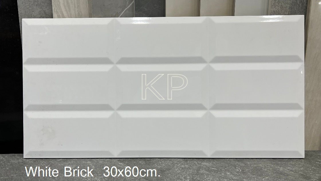 30x60cm. White Brick - xn--12cgi3c6a1ant5g2a2a8cq0i6f