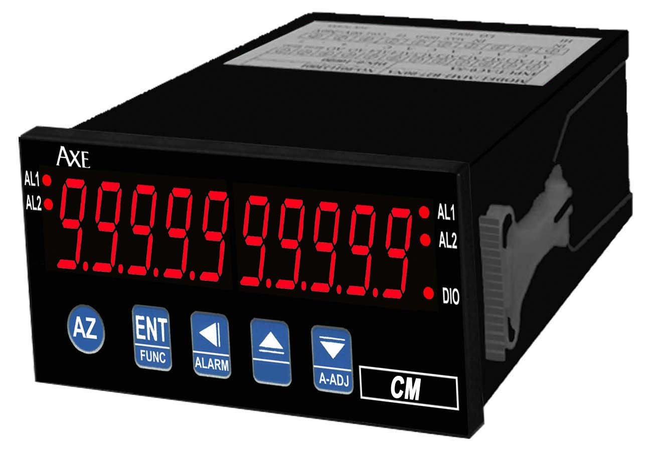 MMCD 5 DIGIT MICROPROCESS DUAL COUNTER LENGTH & FLOW CONTROLLER METER - sae