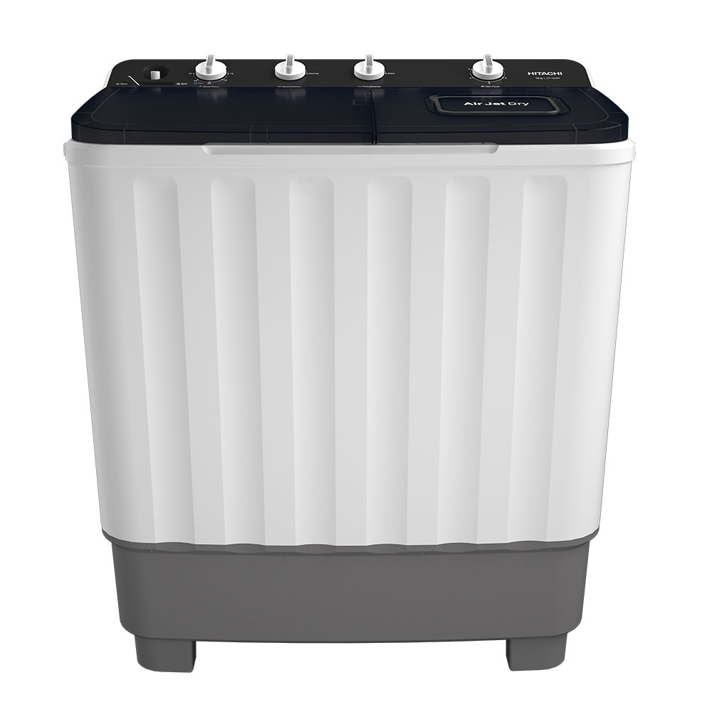 HITACHI เครื่องซักผ้า 2 ถัง 10 กก.รุ่น LTT-10JWT