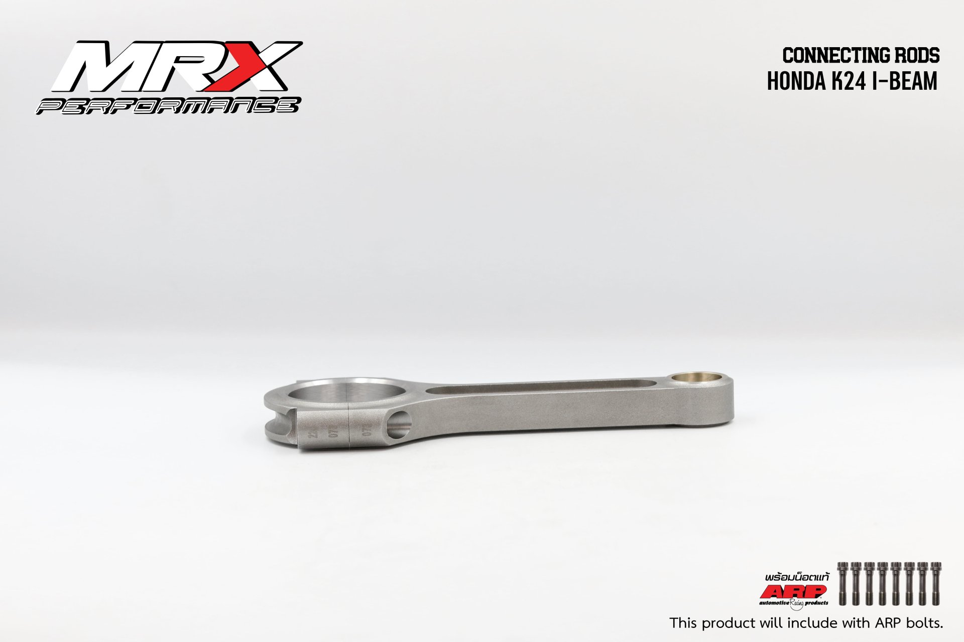MRX Connecting Rod for K24 Engine I-Beam + ARP 2000 - mrxperformance