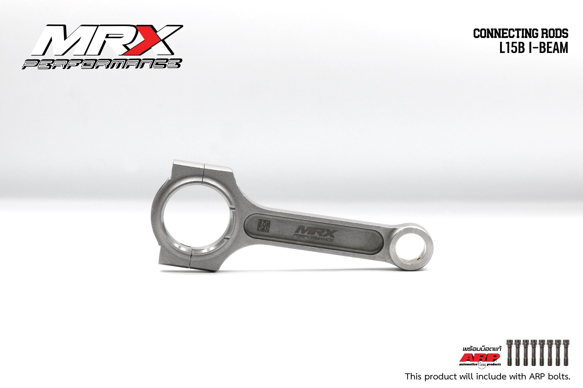 MRX Connecting Rod for Honda Civic FC/FK L15B Turbo Engine I-Beam + ARP ...