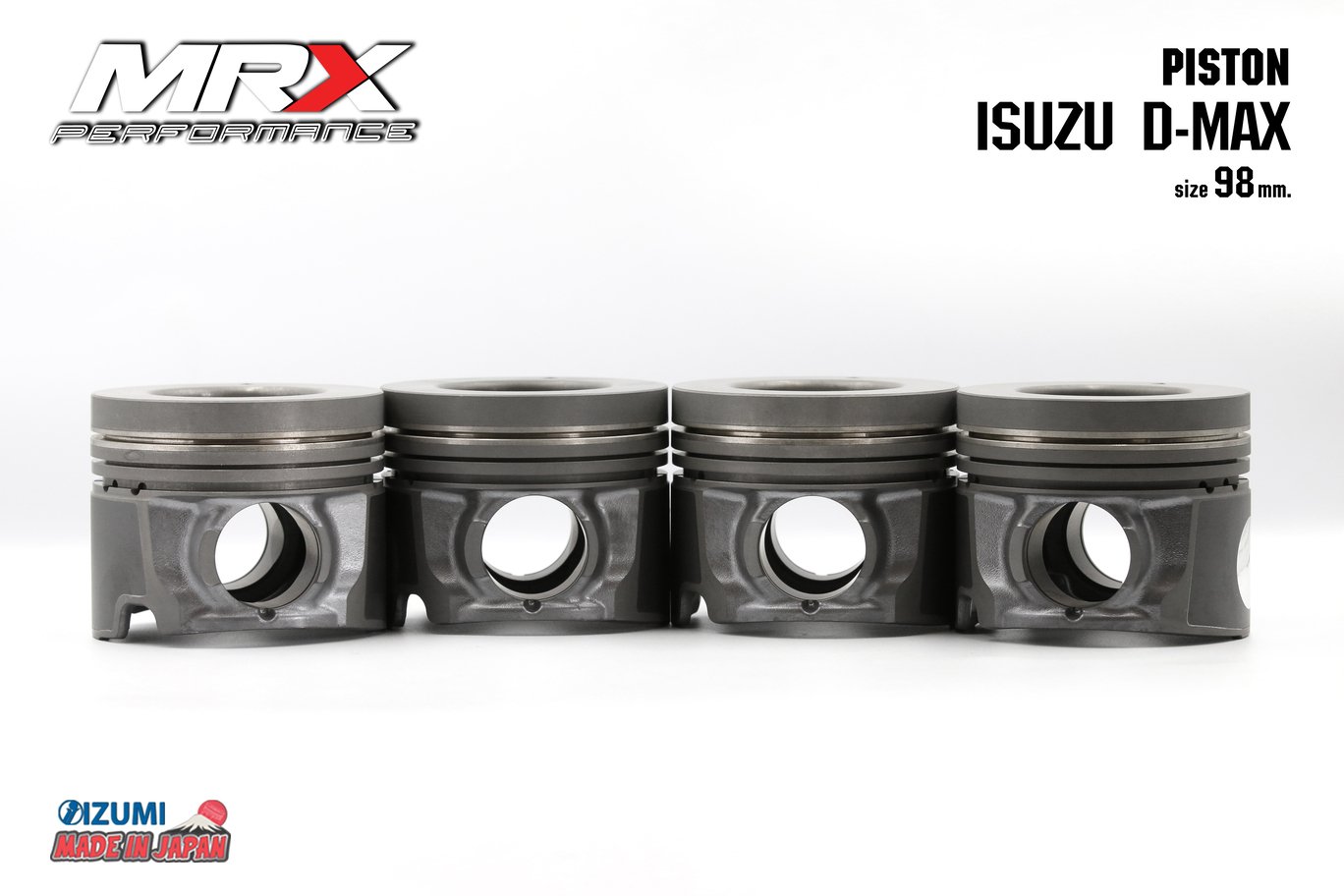 MRX Pistons For Isuzu D-max 4JJ Engine 98mm - mrxperformance