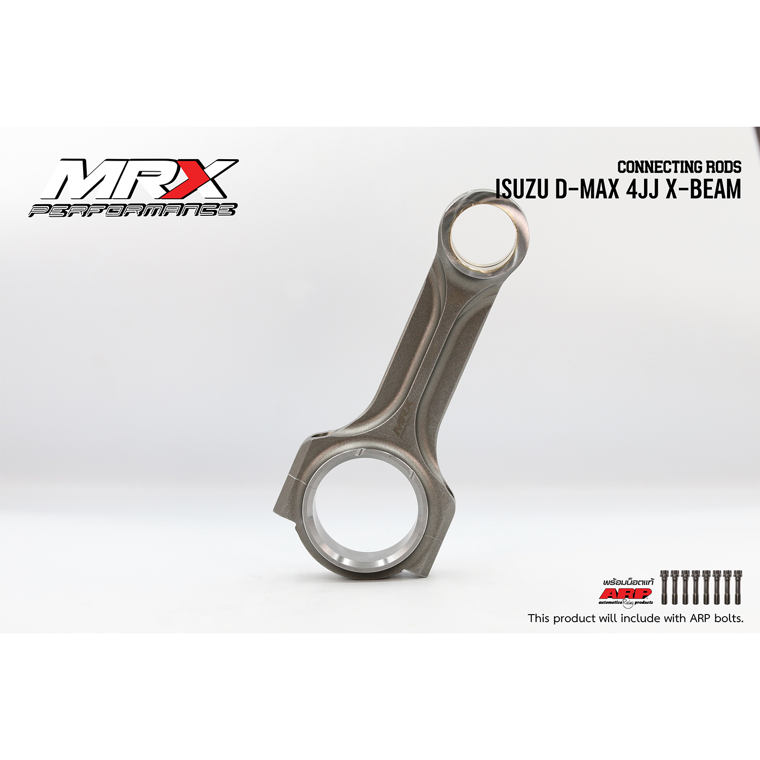MRX Connecting Rod for Isuzu D-max 4JJ X-Beam Type + ARP 2000 ...