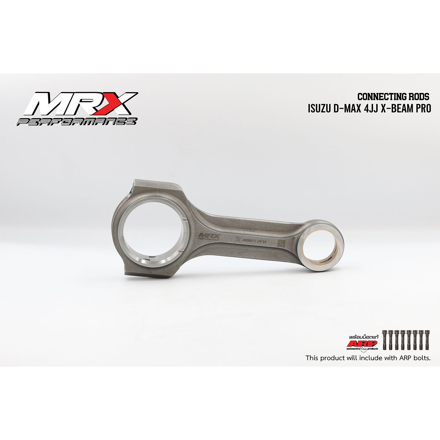 MRX Connecting Rod for Isuzu D-max 4JJ X-Beam Pro Type + ARP 2000 ...