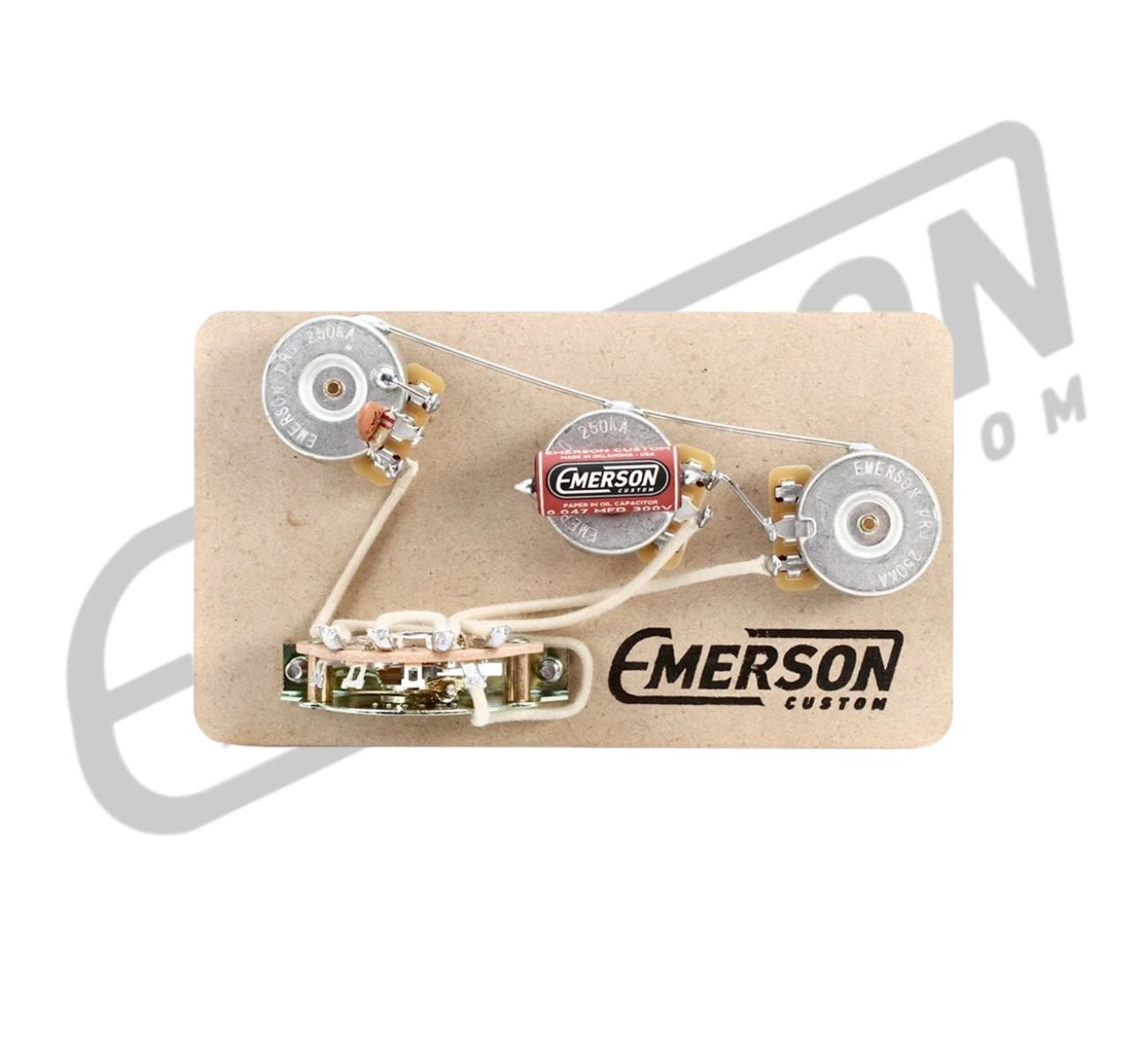Emerson Custom 5-Way Strat Prewired Kit - stringsshop