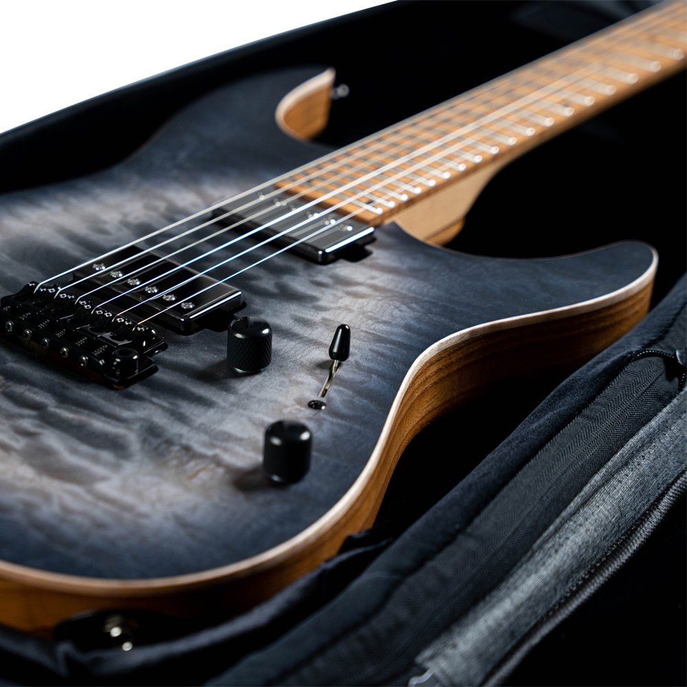 Mayones Aquila Elite S 6 Galaxy Eye Black Matt - stringsshop