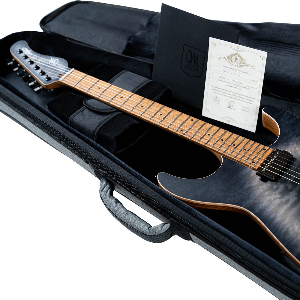 Mayones Aquila Elite S 6 Galaxy Eye Black Matt - stringsshop