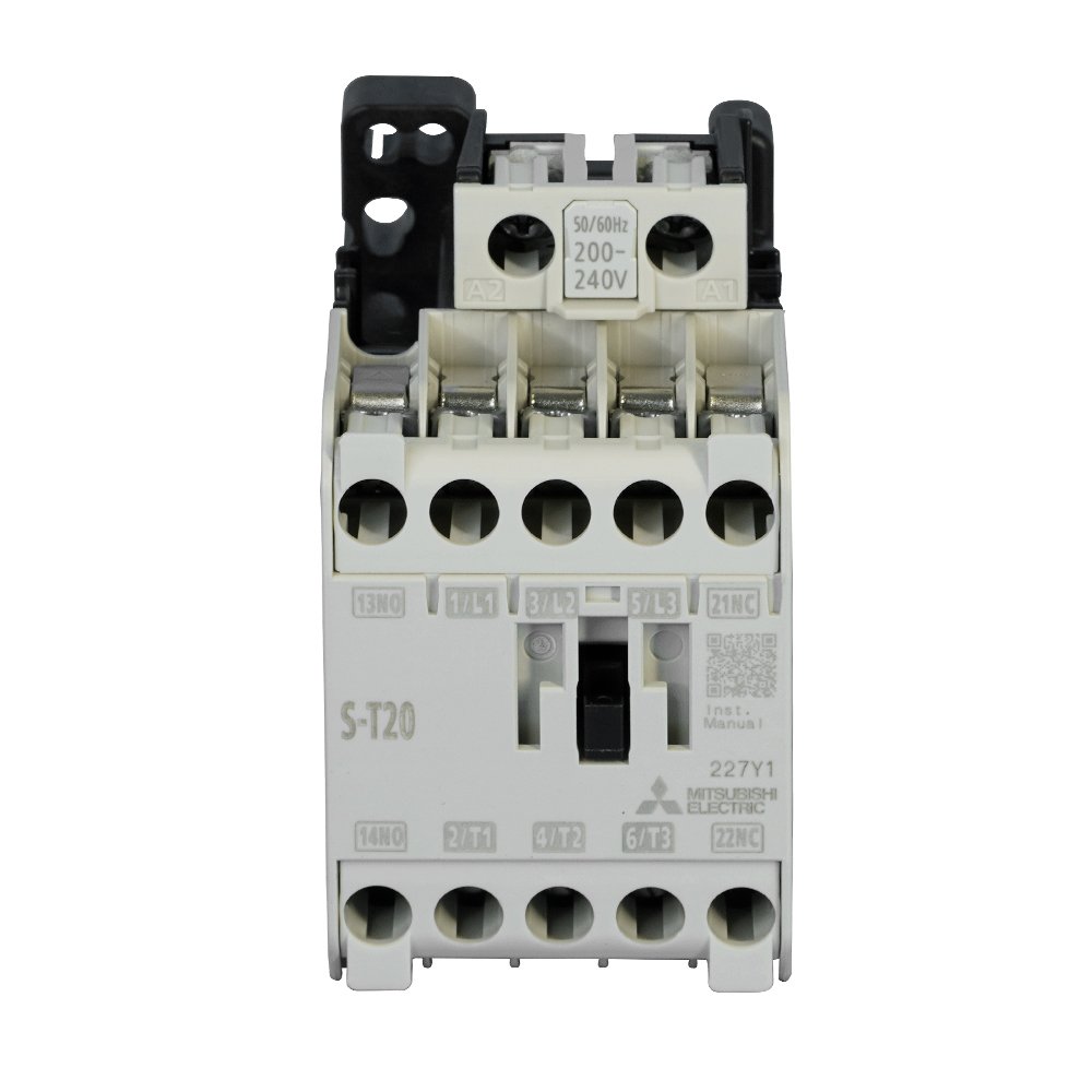 Mitsubishi Magnetic Contactor,S-T20-220V-(AC1=20A) - winwinpoolshop
