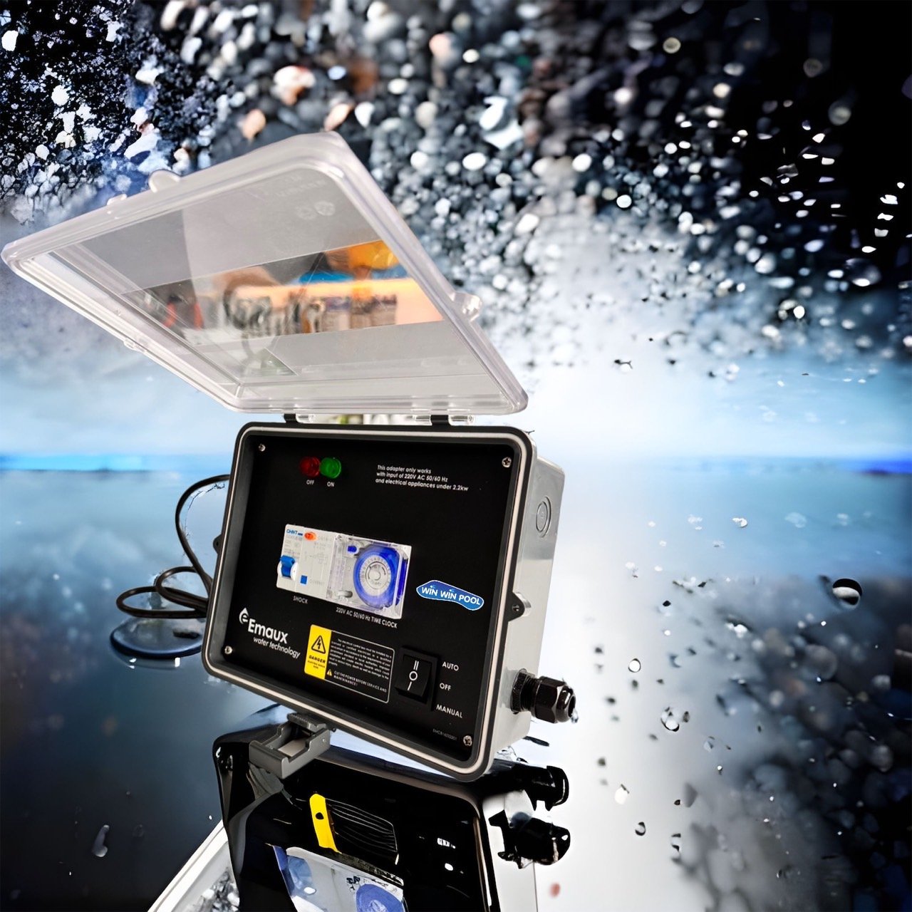 Control Panel pump 2.2kw (3HP) Emaux KZD2200 - winwinpoolshop