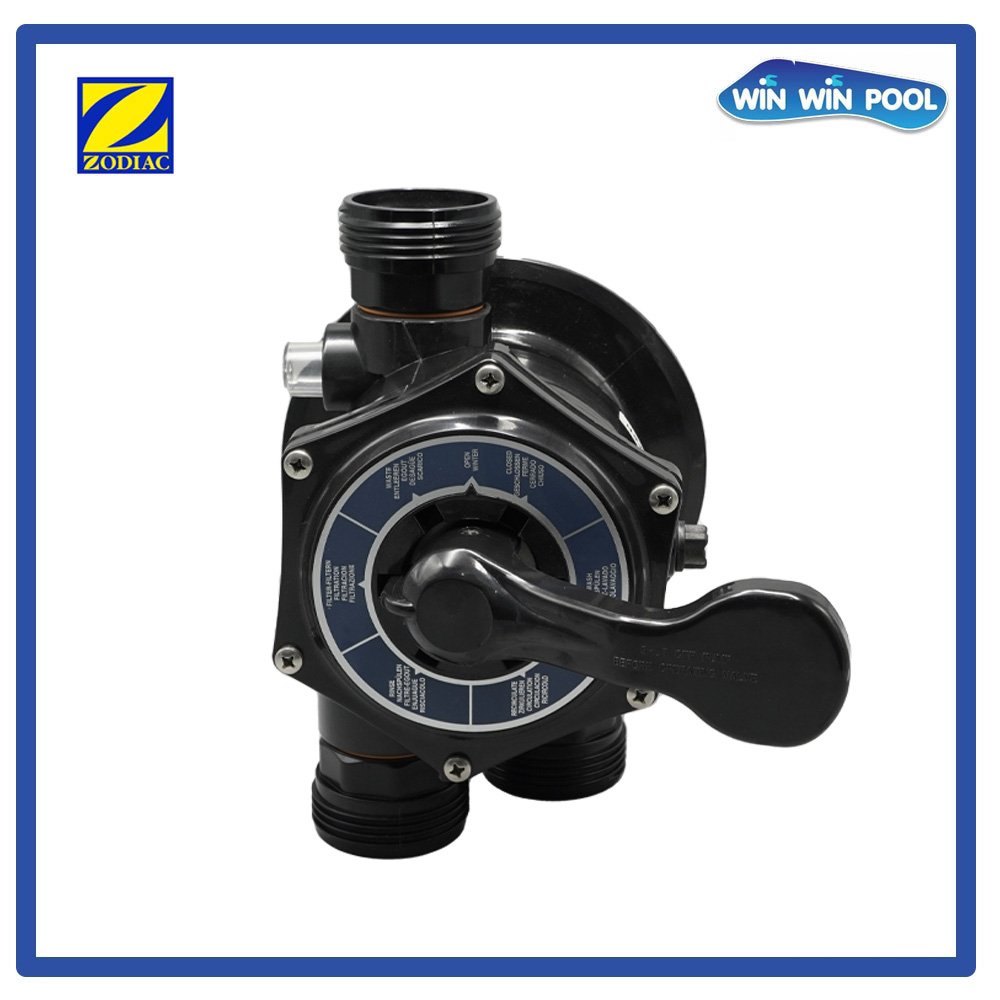 Multiport Valve 1-1/2" Top Mounted มัลติพอร์ทวาล์ว 1-1/2" ใช้กับถังกรอง ...
