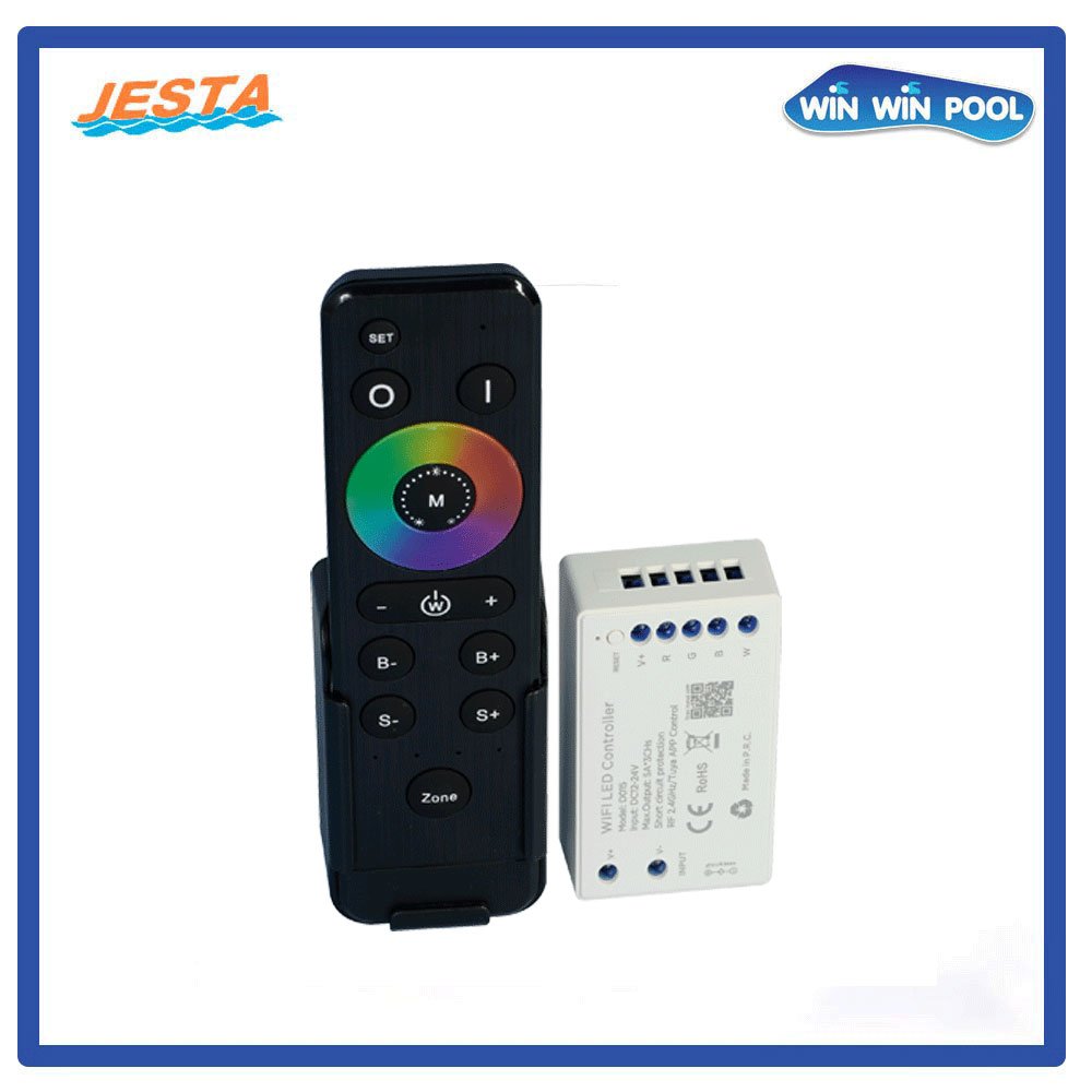 WIFI LED Controller DC 12V /3 Channel + Remote & Tuya APP RGBWW ...
