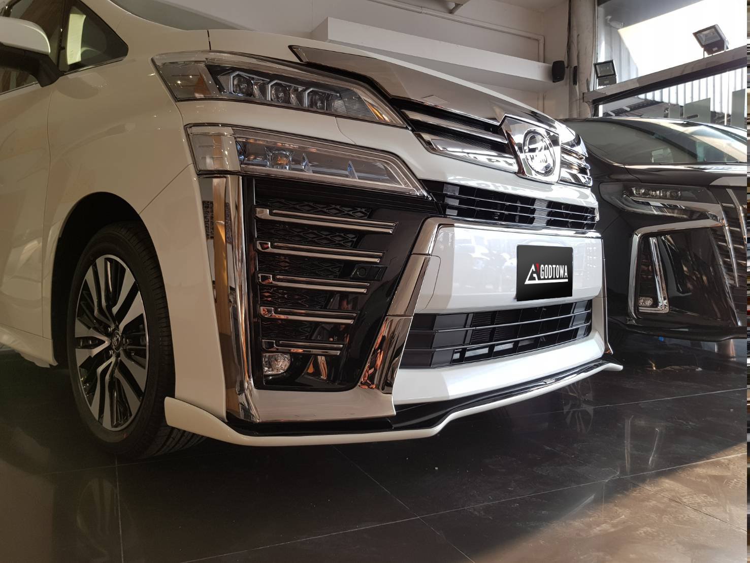 Front Spitter Vellfire 20 รุ่นปี 2008-2014 Vellfire 30 รุ่นปี 2015-2021 ...