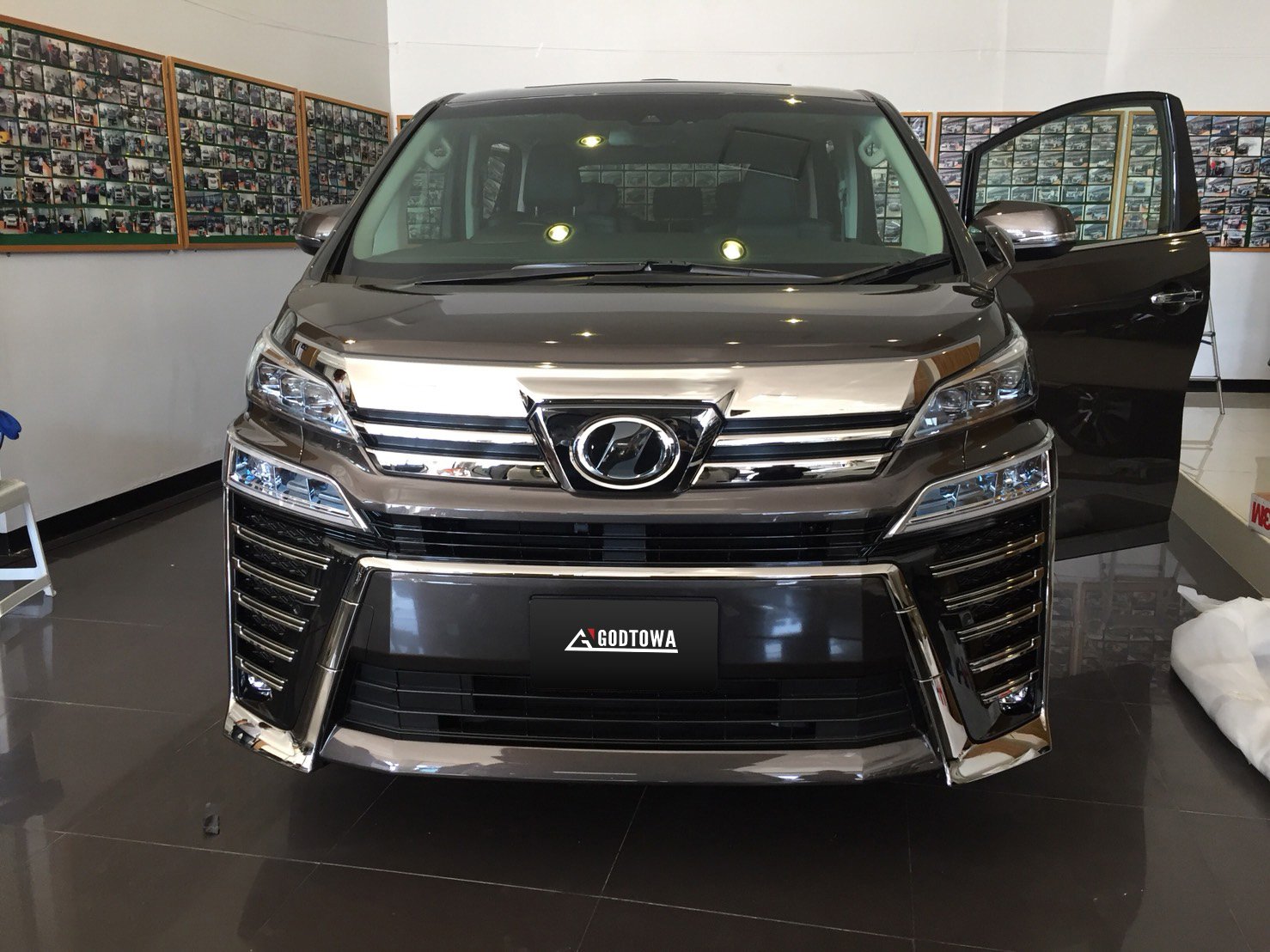 Front Spitter Vellfire 20 รุ่นปี 2008-2014 Vellfire 30 รุ่นปี 2015-2021 ...