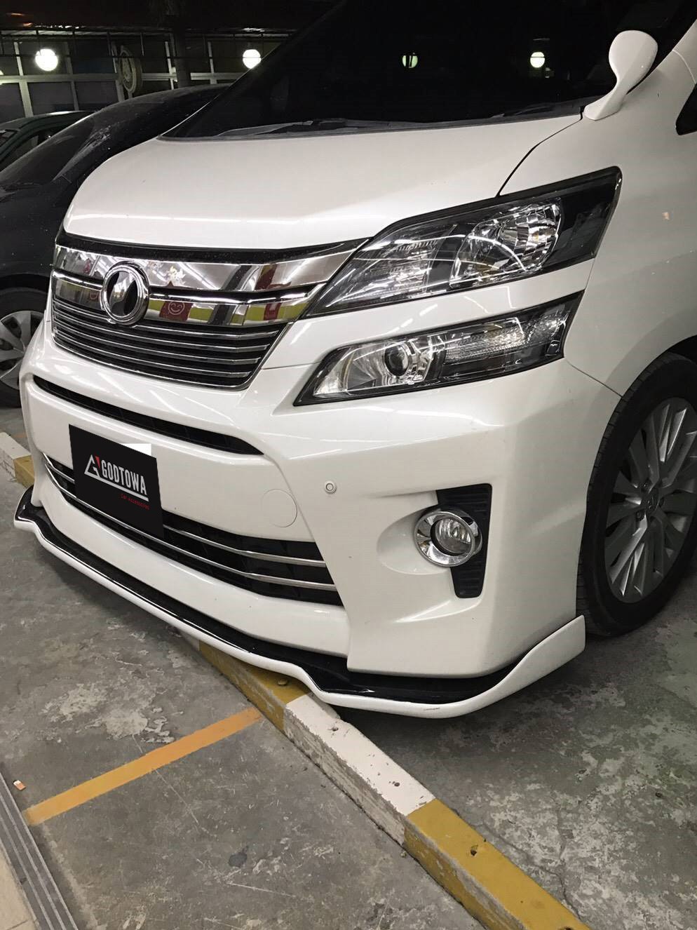 Front Spitter Vellfire 20 รุ่นปี 2008-2014 Vellfire 30 รุ่นปี 2015-2021 ...