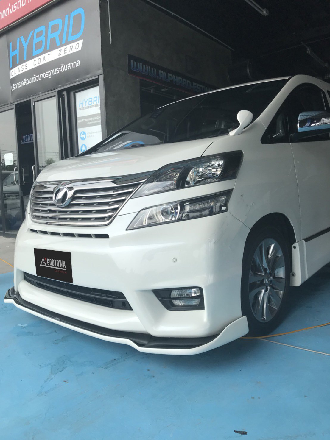 Front Spitter Vellfire 20 รุ่นปี 2008-2014 Vellfire 30 รุ่นปี 2015-2021 ...