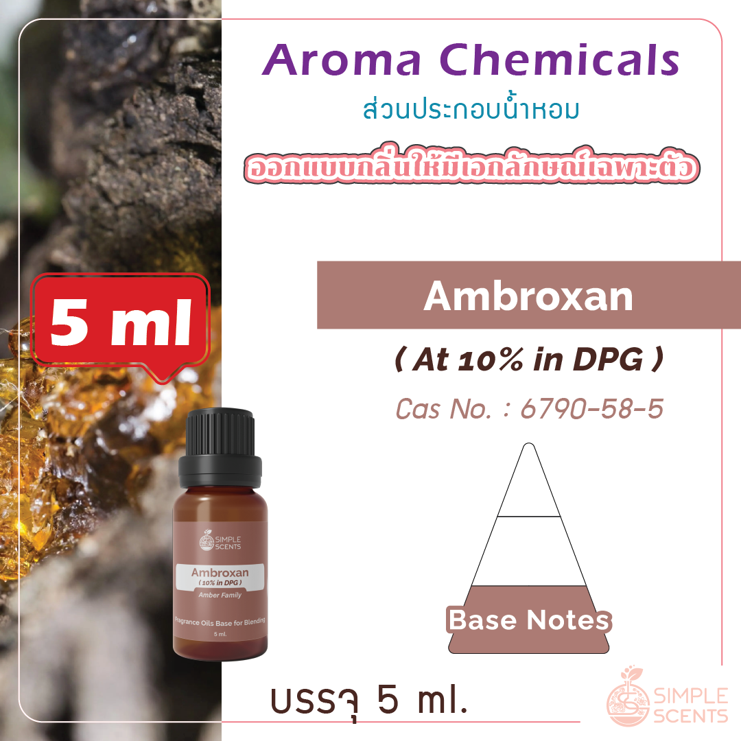 Aroma Chemicals : Ambroxan - simplescentsdiy