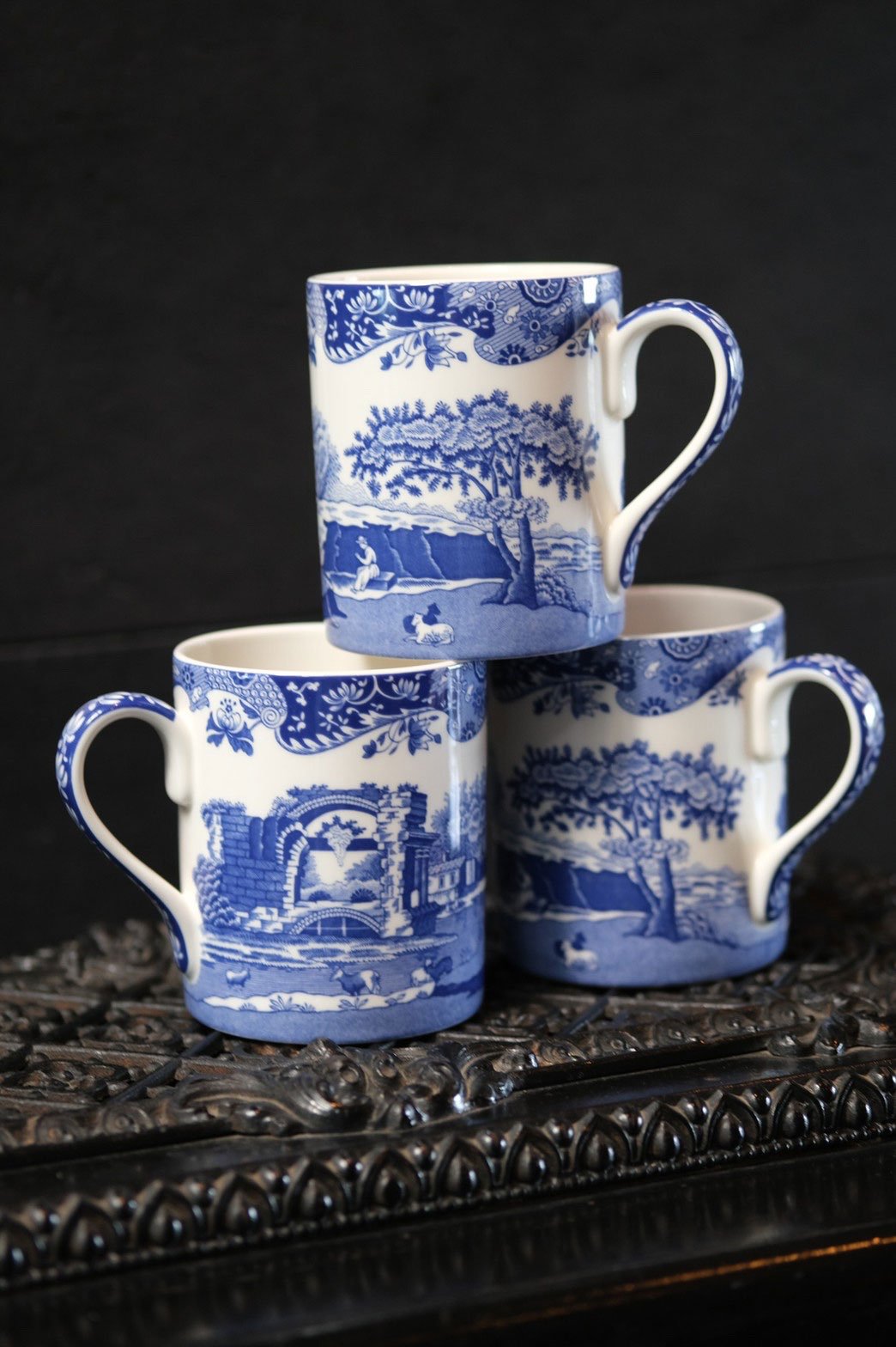 Spode Blue Italian Large Mug - blueandwhitethailand