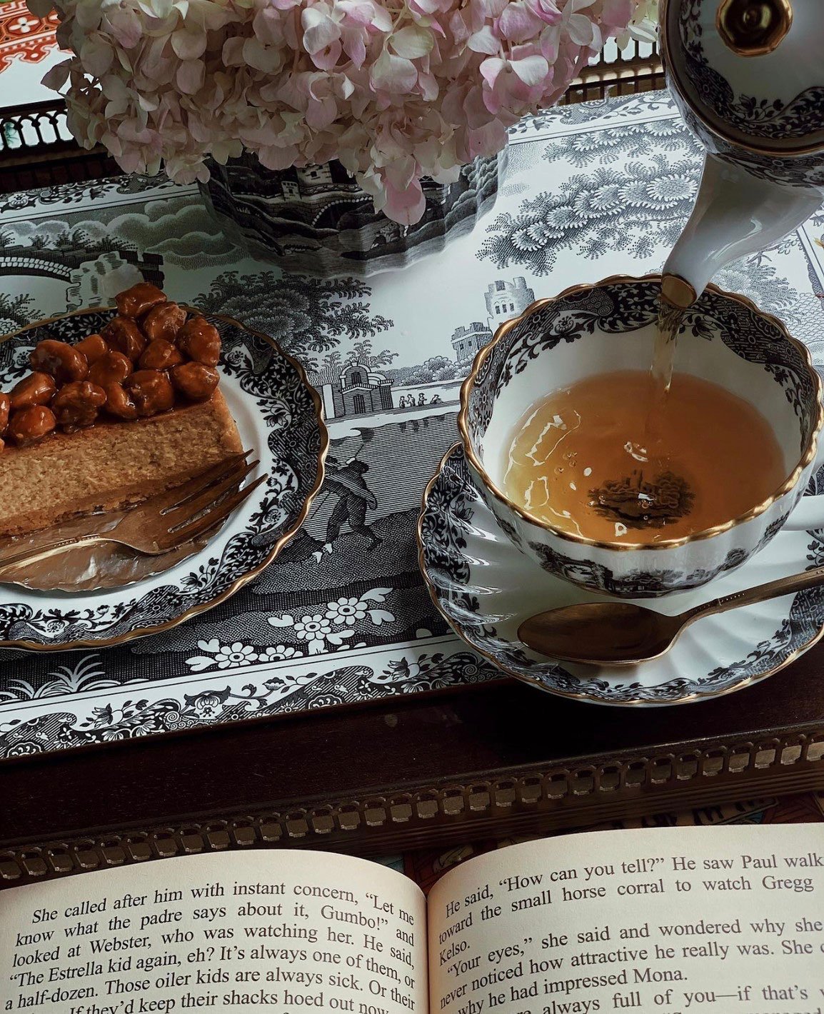 Spode Black Italian 250th Anniversary Tea-for-One Set ...