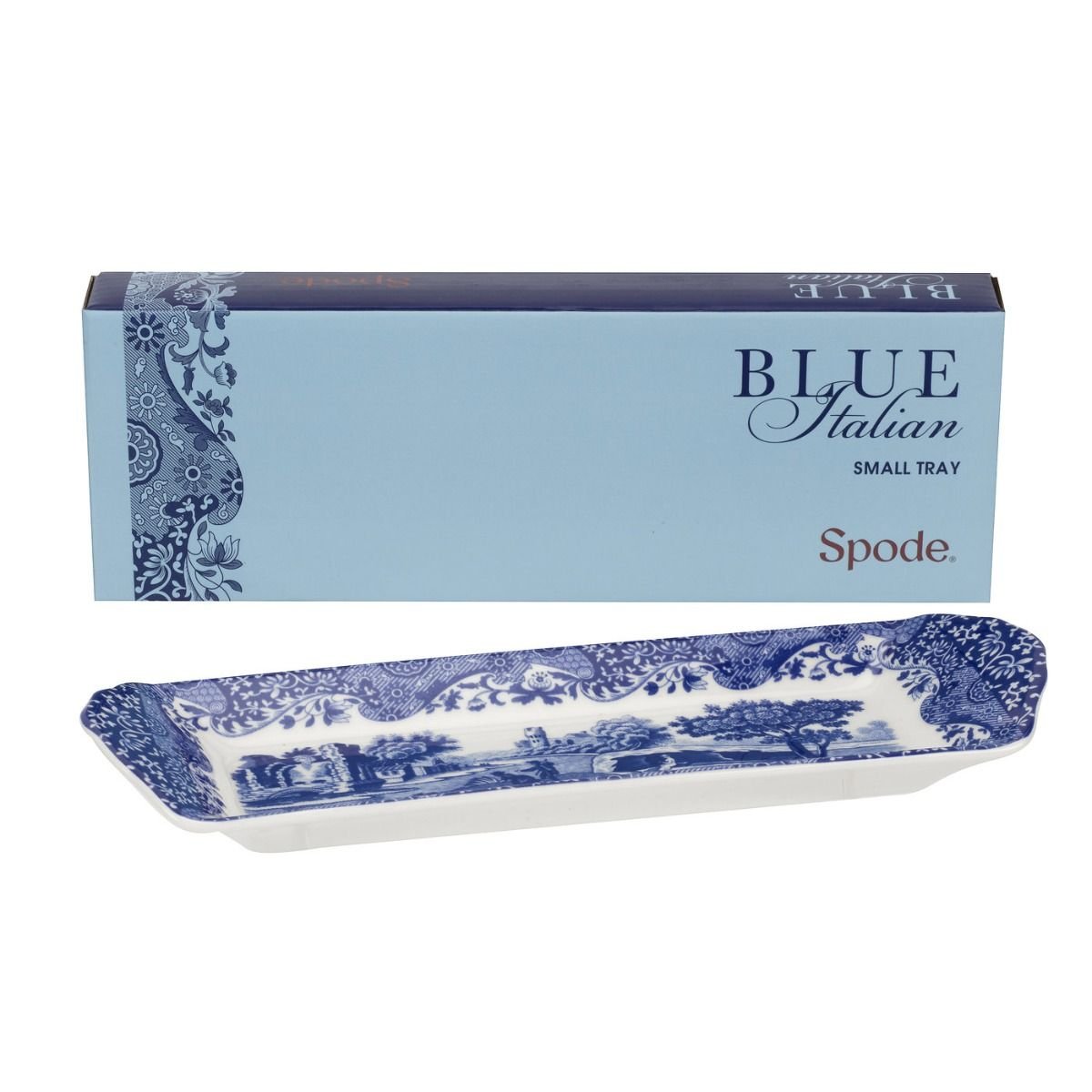 Spode Blue Italian Small Tray - blueandwhitethailand
