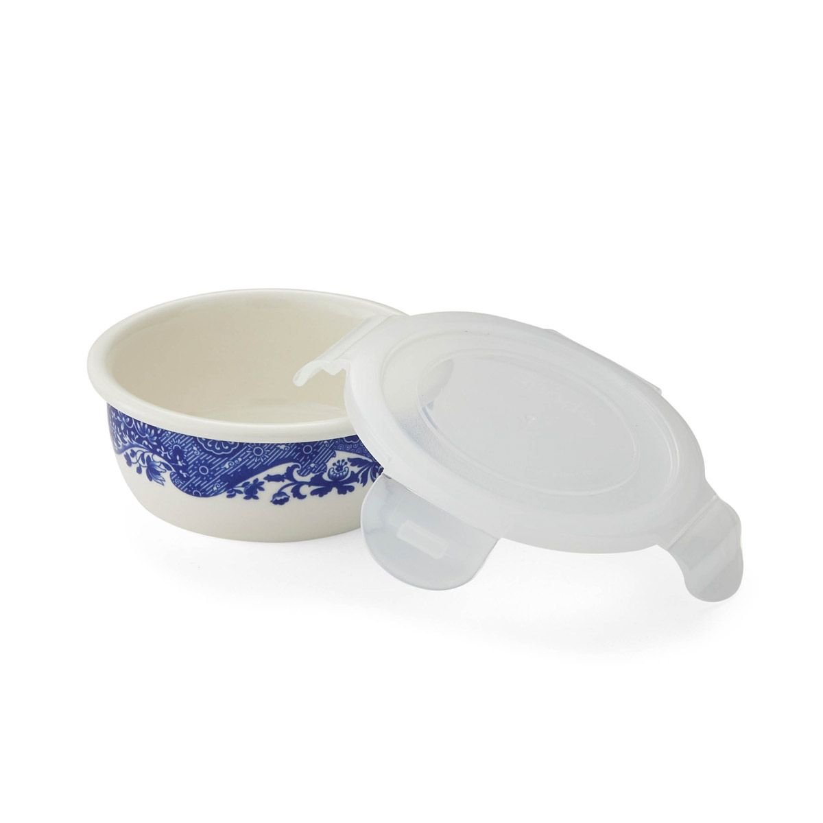 Spode Blue Italian Round Sealable Storage Container - Small ...