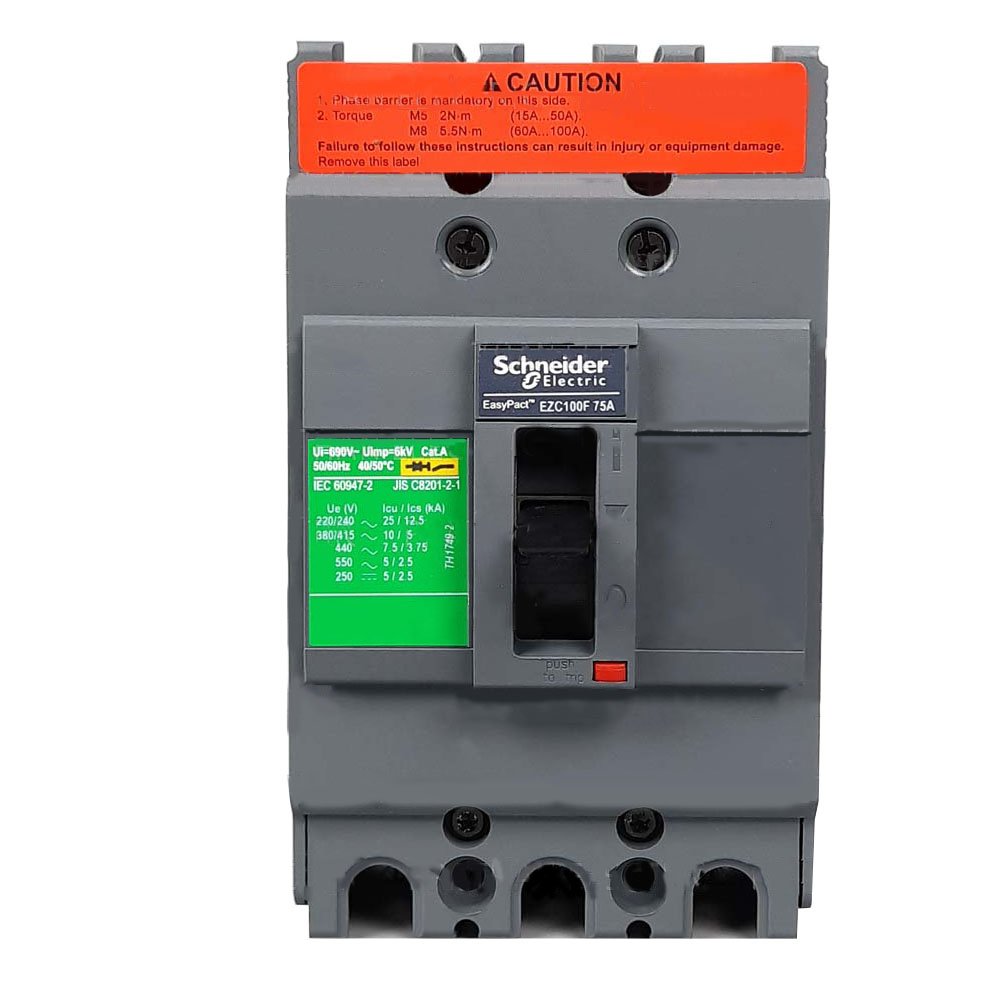 เบรกเกอร์ 3P 75A 10KA SCHNEIDER - thaihardwaresolution