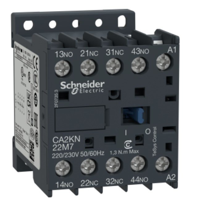 แมกเนติก 220VAC 2NO+2NC CONTROL RELAY SCHNEIDER - thaihardwaresolution