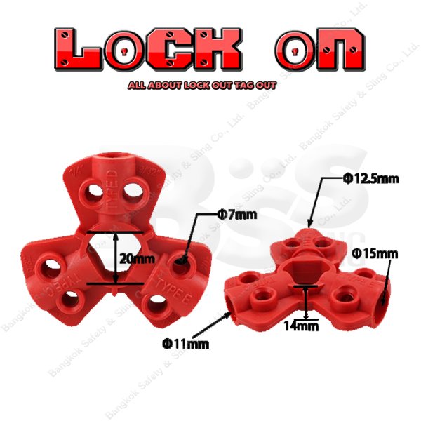 Pneumatic Quick Disconnect Lockout - bkksafety