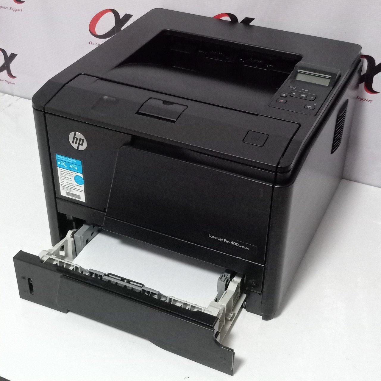 HP Pro400 M401dn มือสอง เครื่องปริ้น ขาว ดำ - oxcomputer