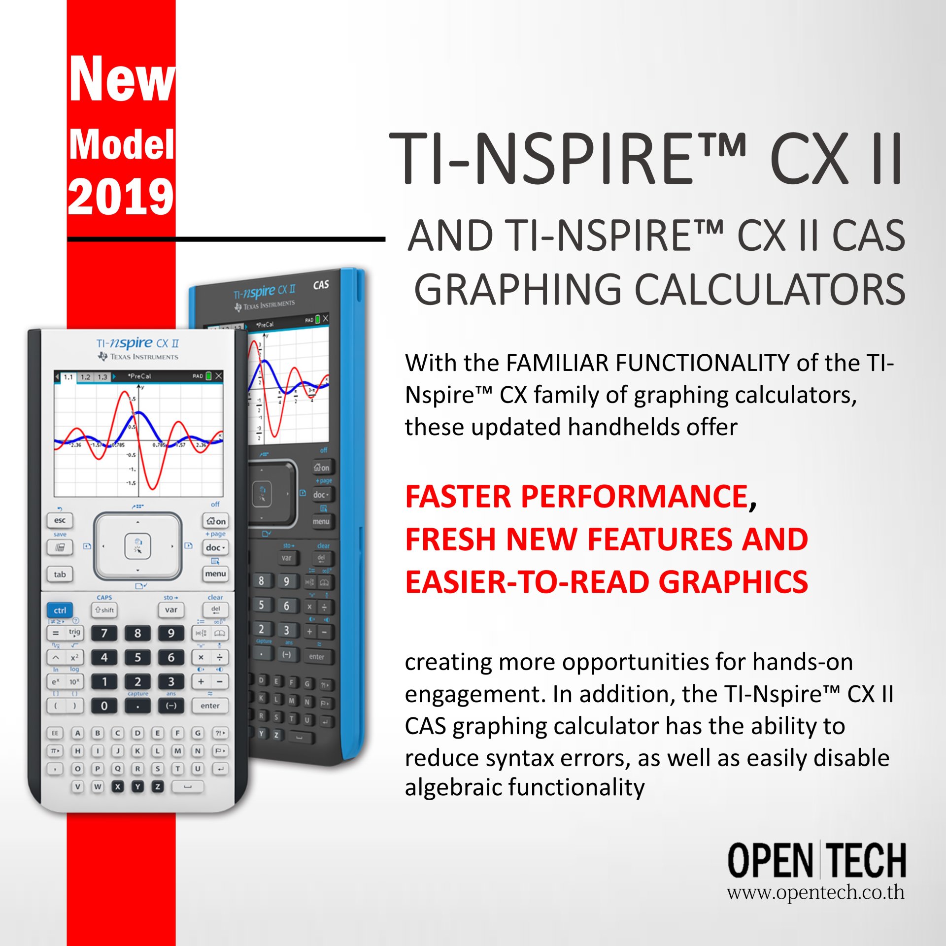 Nspire CX II CAS | Graphing Calculators | Texas Instruments - opentech