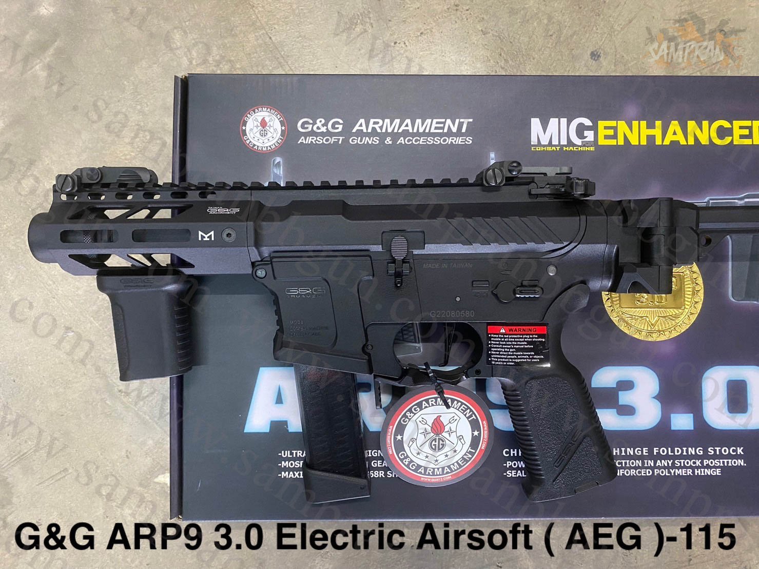 G&G ARP9 3.0 Electric Airsoft ( AEG ) - sampranbbgun