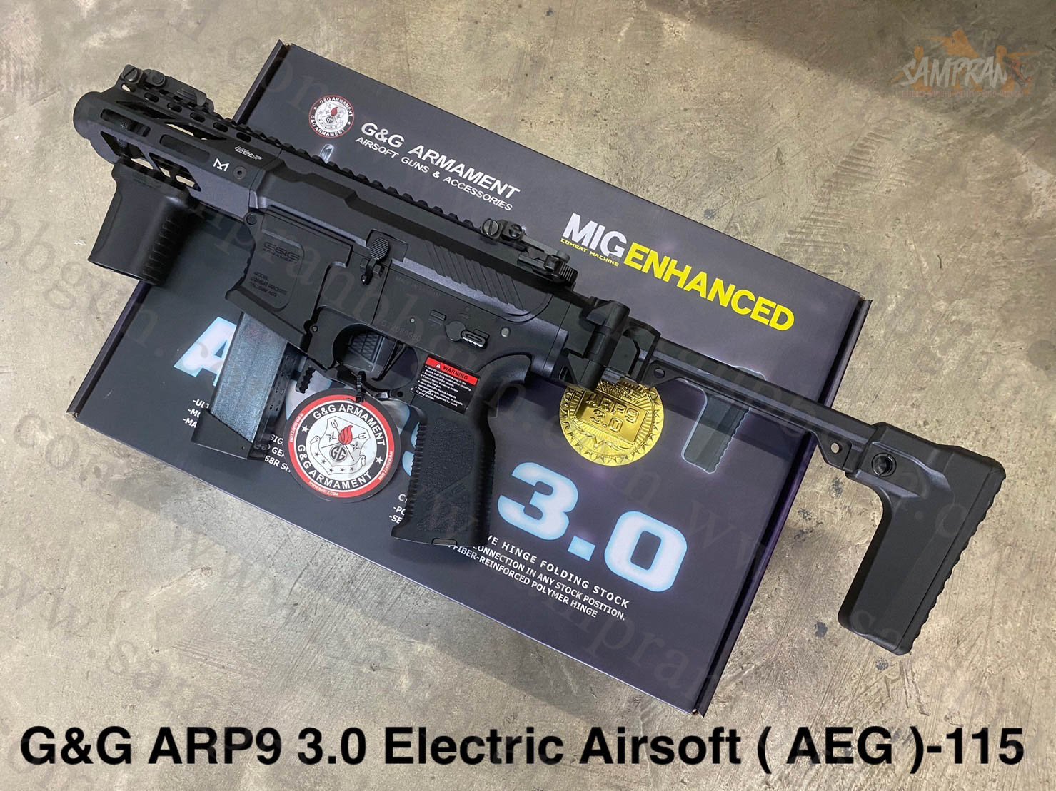 G&G ARP9 3.0 Electric Airsoft ( AEG ) - sampranbbgun