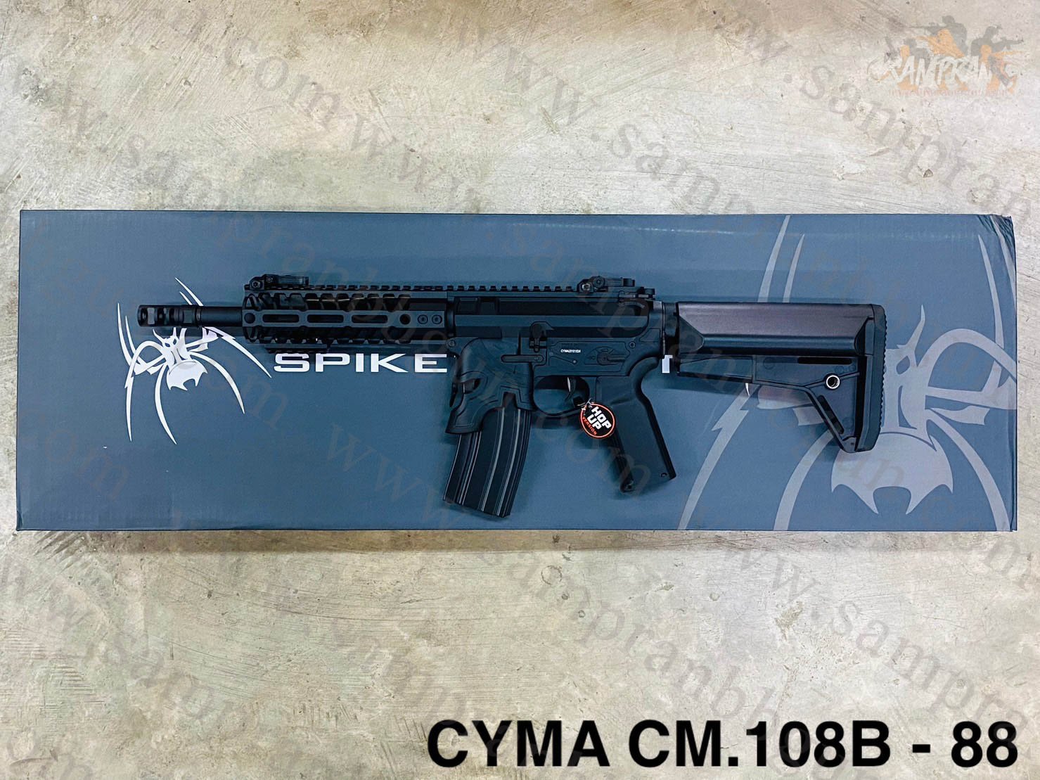 CYMA CM.108B Spike's Rare Breed Spartan PDW - EMG Arms - sampranbbgun