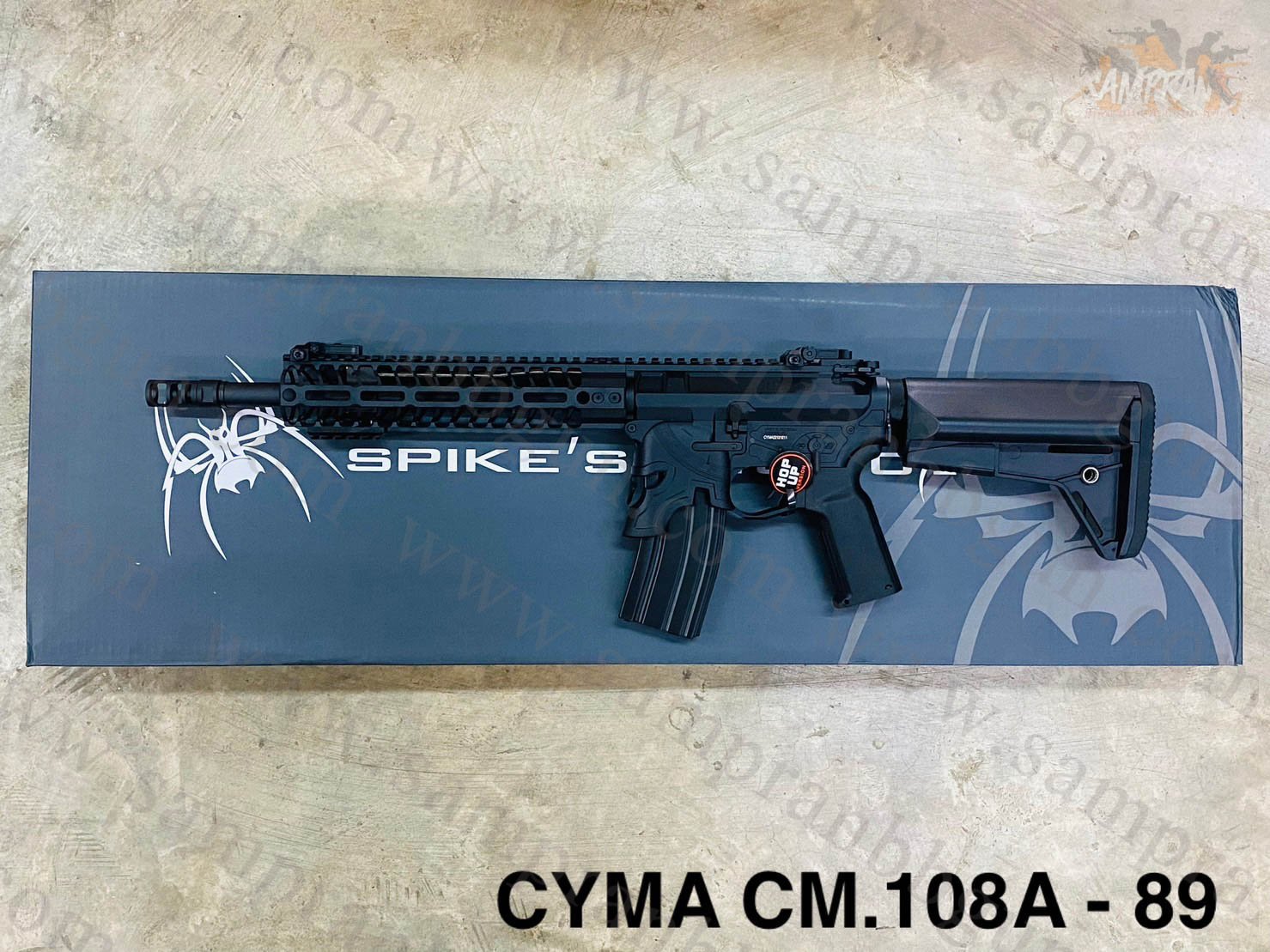 CYMA CM.108A Spike's Rare Breed Spartan SBR - EMG Arms - sampranbbgun