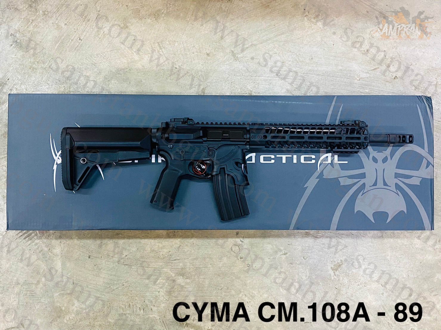 CYMA CM.108A Spike's Rare Breed Spartan SBR - EMG Arms - sampranbbgun