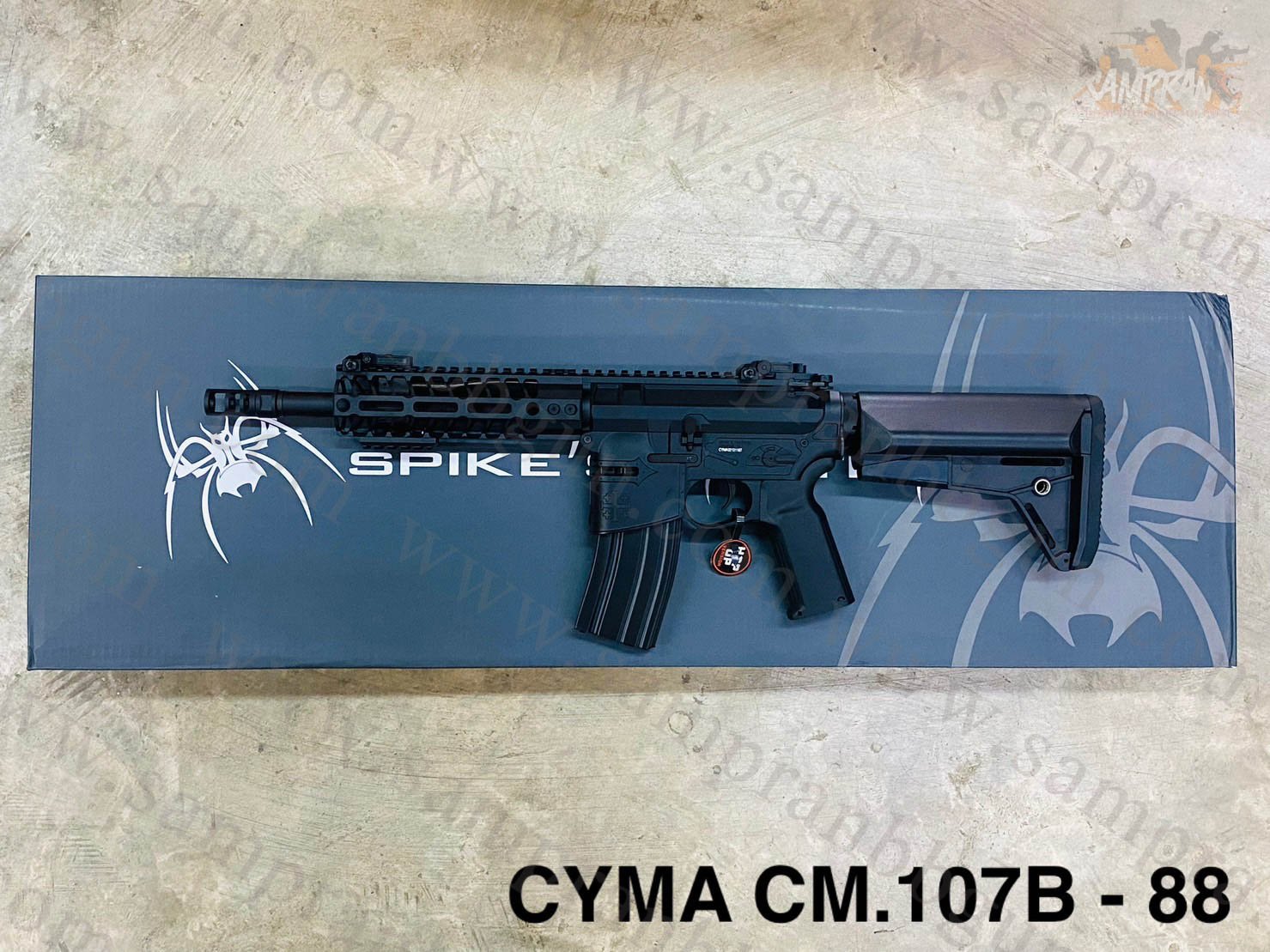 CYMA CM.107B Spike's Rare Breed Crusader PDW - EMG Arms - sampranbbgun