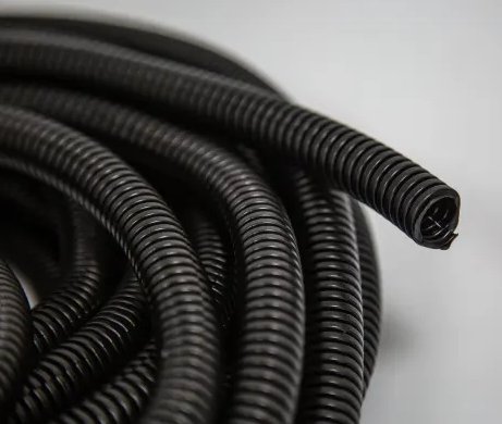Black flex (corrugated PVC flexible pipe) - fgttech
