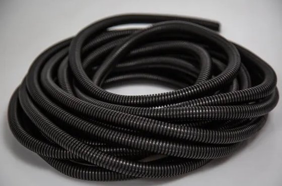 Black flex (corrugated PVC flexible pipe) - fgttech
