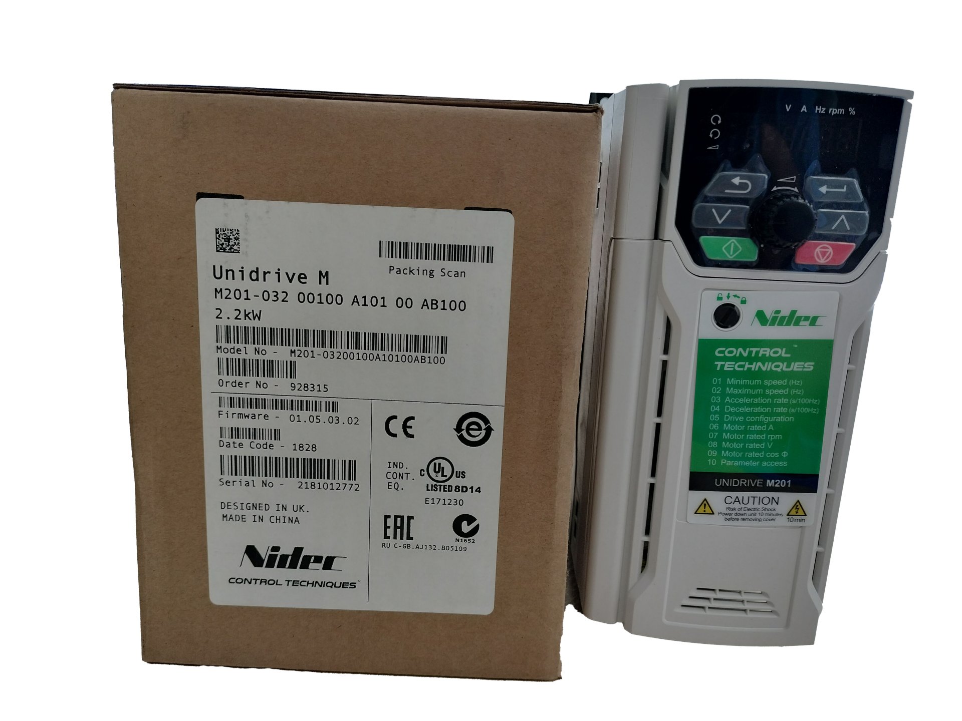NIDEC CONTROL TECHNIQUES UNIDRIVE M - fgttech
