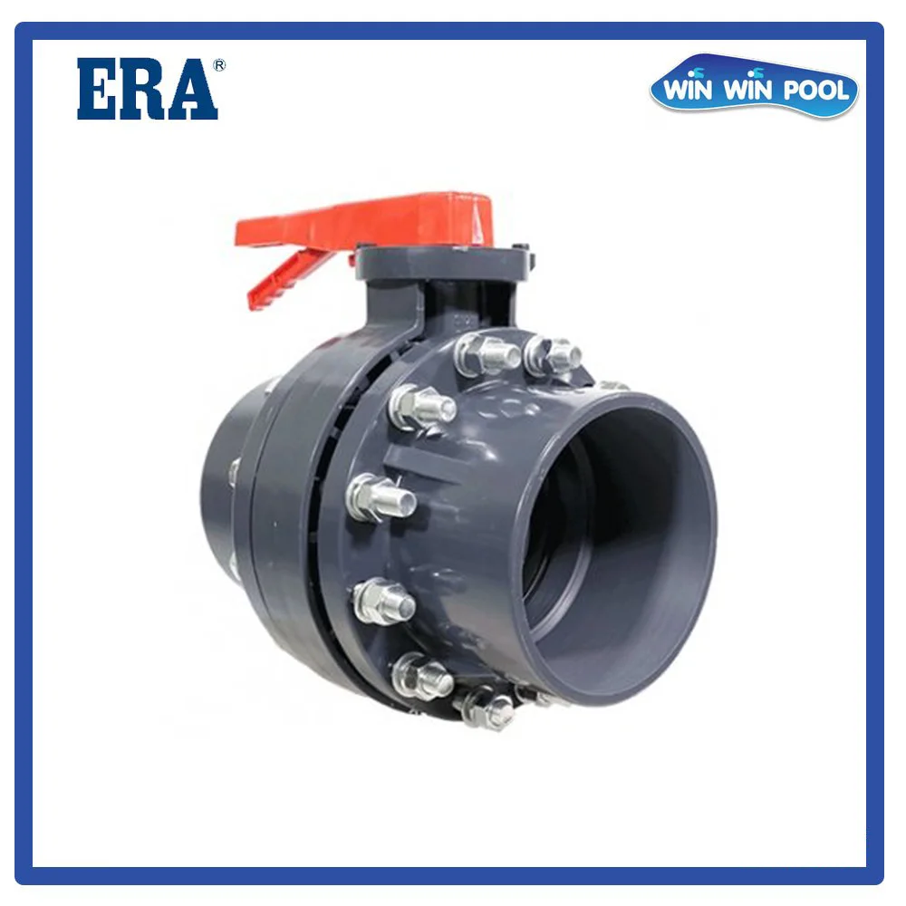 Butterfly Valve ERA 6" ครบชุด(UPVC + Flange)