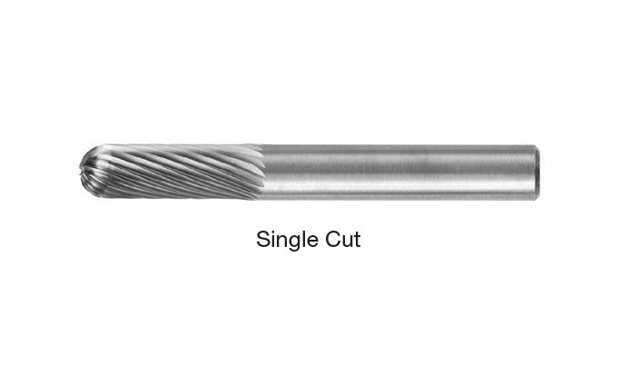 SC-M Cylindrical Ball Nose • Single-Cut Burs • Metric - factorymartonline