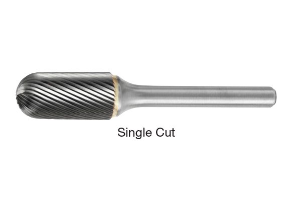 SC Cylindrical Ball Nose • Single-Cut Burs • Inch - factorymartonline