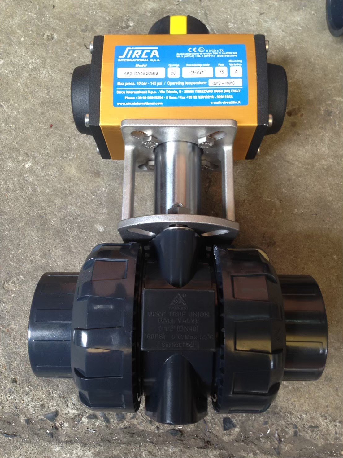 AP01+ ball valve UPVC - factorymartonline