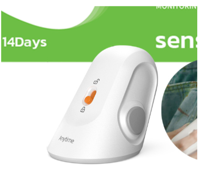 YUWELL เครื่องตรวจน้ำตาล Anytime CGM CT วัดต่อเนื่อง