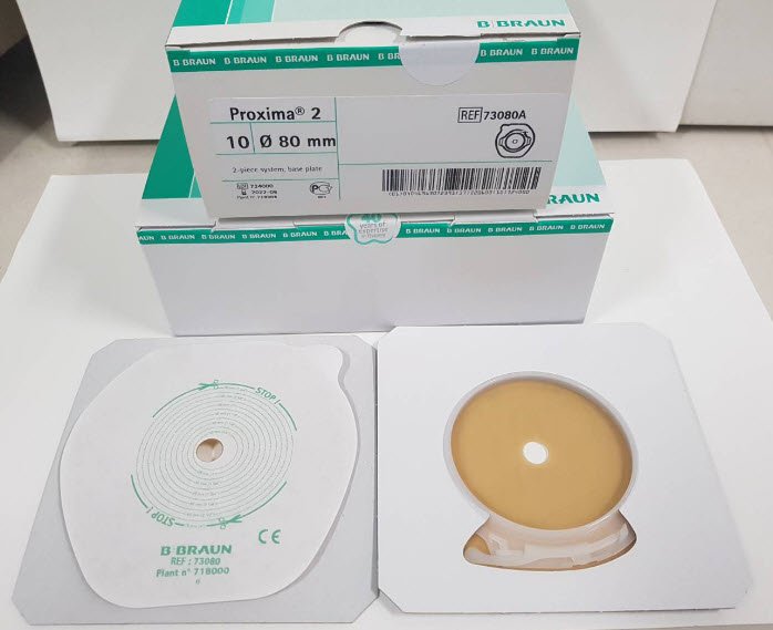 แป้นรูเปิดหน้าท้อง B-Braun 80 มม. (รหัส 73080A) - ruangwitmedical