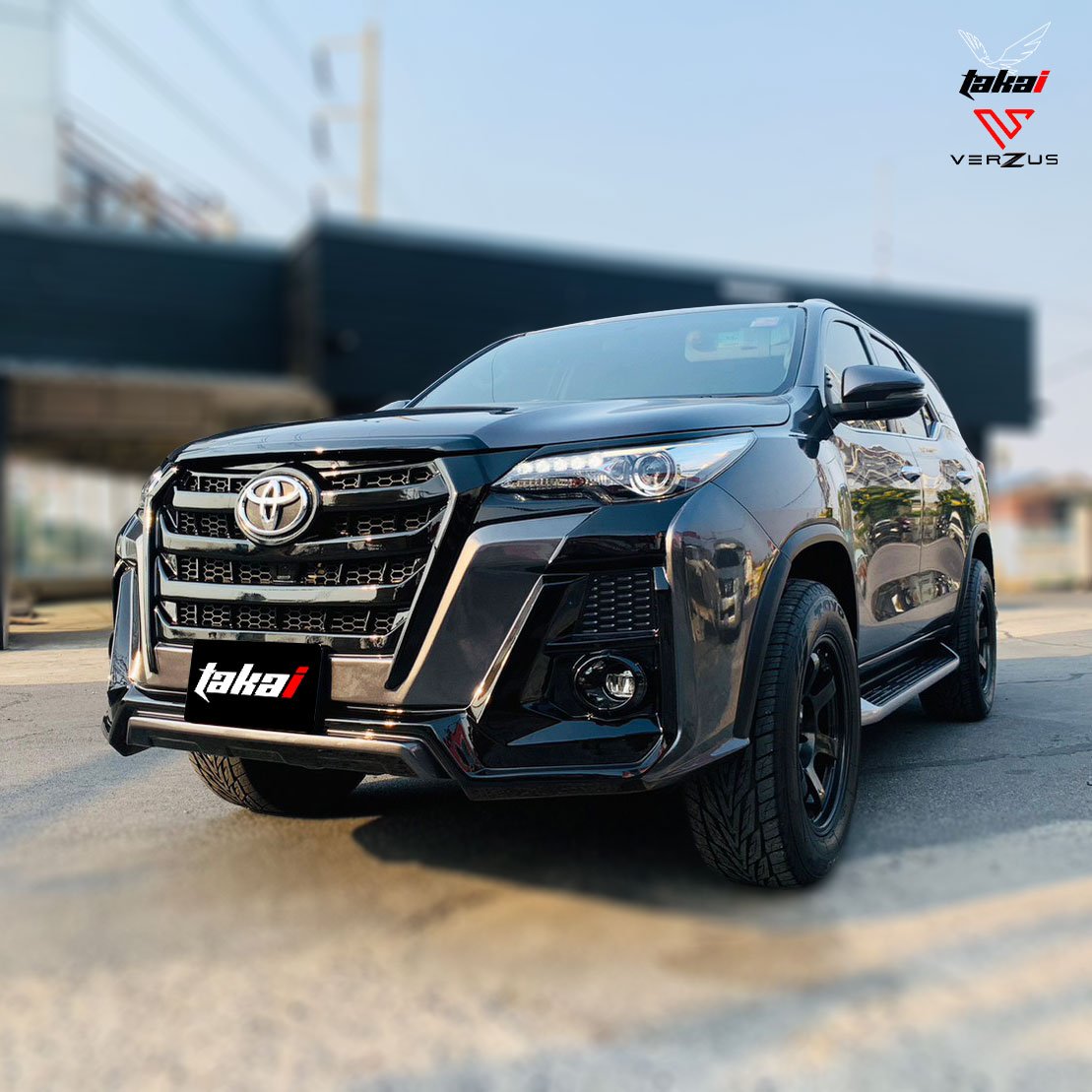 Front Bumper TAKAi for FORTUNER 2015-2019 - verzusbodykit