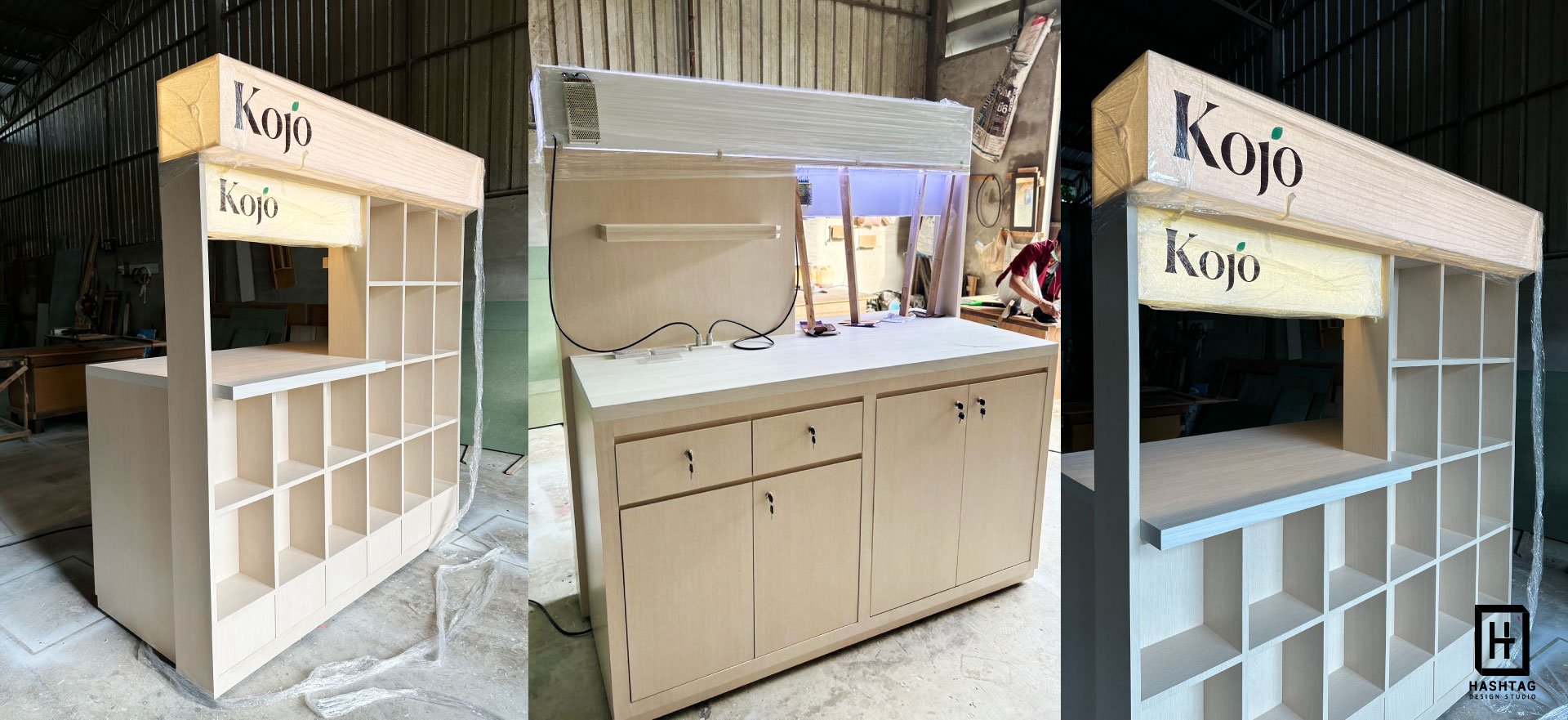 งานออกแบบเคาน์เตอร์ "Kojo" l บริการออกแบบ ผลิต และติดตั้งครบวงจร ...