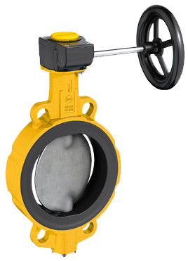 Z-011-A Gas EBRO ARMATUREN Butterfly Valve วาล์วปีกผีเสื้อ - pneuma