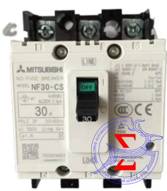 MITSUBISHI NF30-CS 3P 30A - sigmadriveautomation