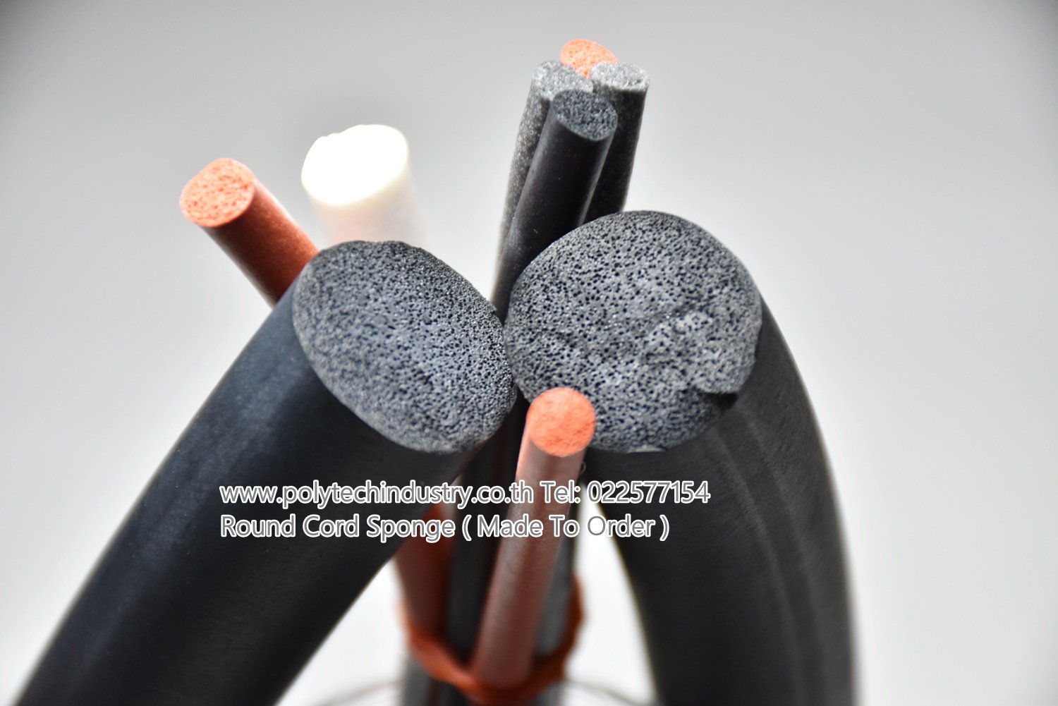 Round Cord Sponge Made To Order as per your Spec.Tel: +6622577154 ...